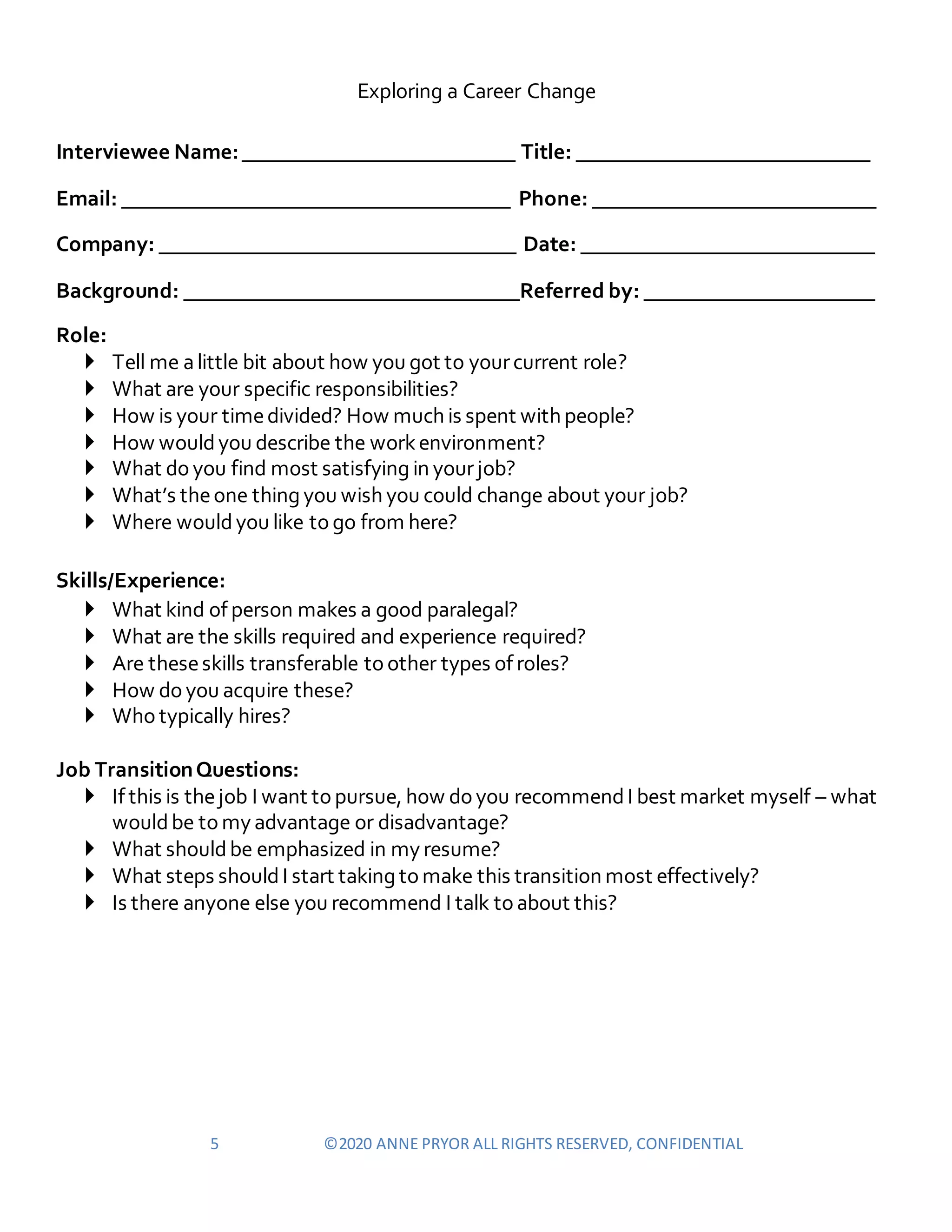 2020 Networking Worksheets by Anne Pryor | PDF