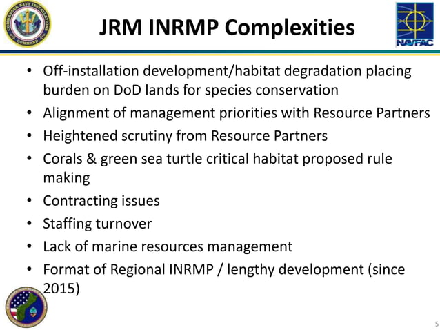 The Story of Joint Region Marianas INRMP | PPTX | Defense Industry ...