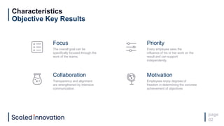 OKR in Action - Connecting Strategic and Individual Goals | PPT