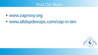 2020 OWASP Thailand - ZAP intro | PDF