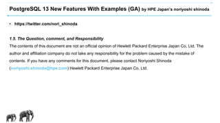 [PGDay.Seoul 2020] PostgreSQL 13 New Features | PPT
