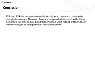 Microplastics Detection and Characterization using FTIR Microscopy | PDF