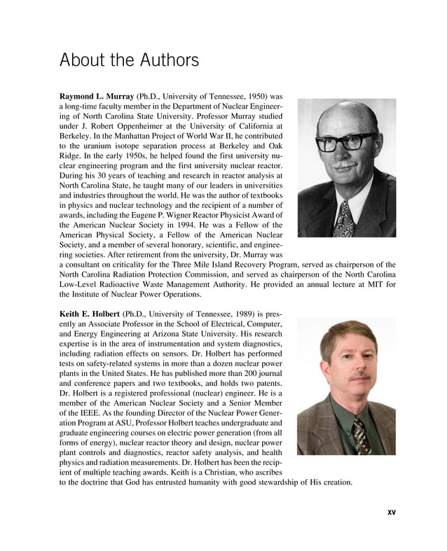 2020_Raymond Murray, Keith E. Holbert - Nuclear Energy).pdf | Power and Energy Industry | Industries