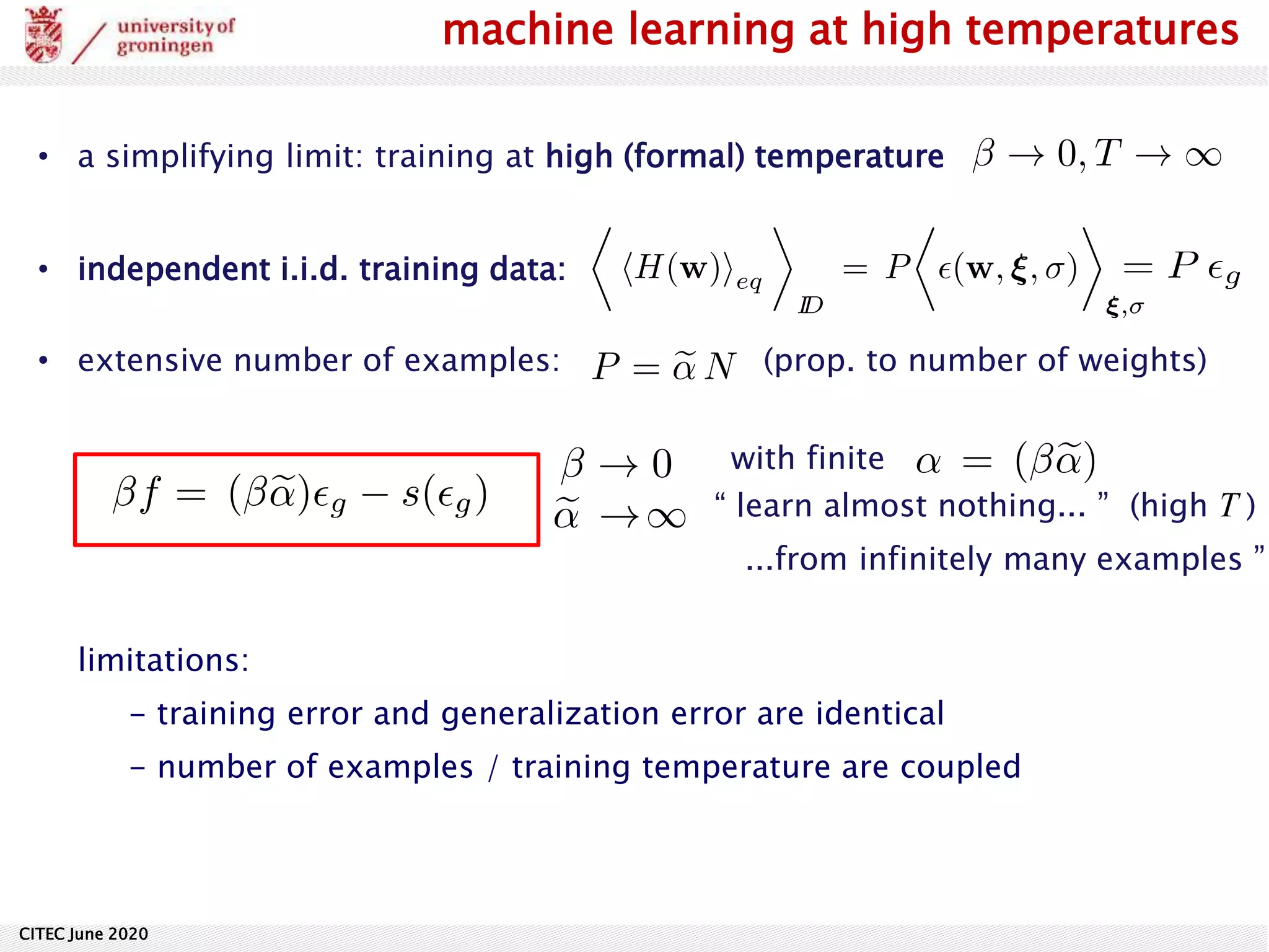 2020: Phase transitions in layered neural networks: ReLU vs. sigmoidal activation | PPT