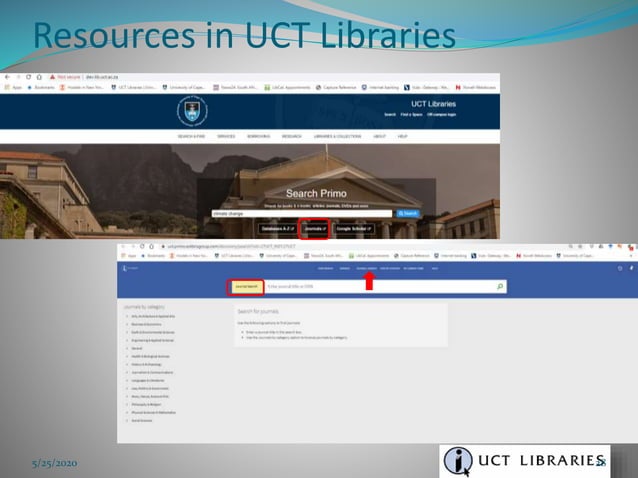 2020 resources in uct libraries_is_phd | PPT | Free Download