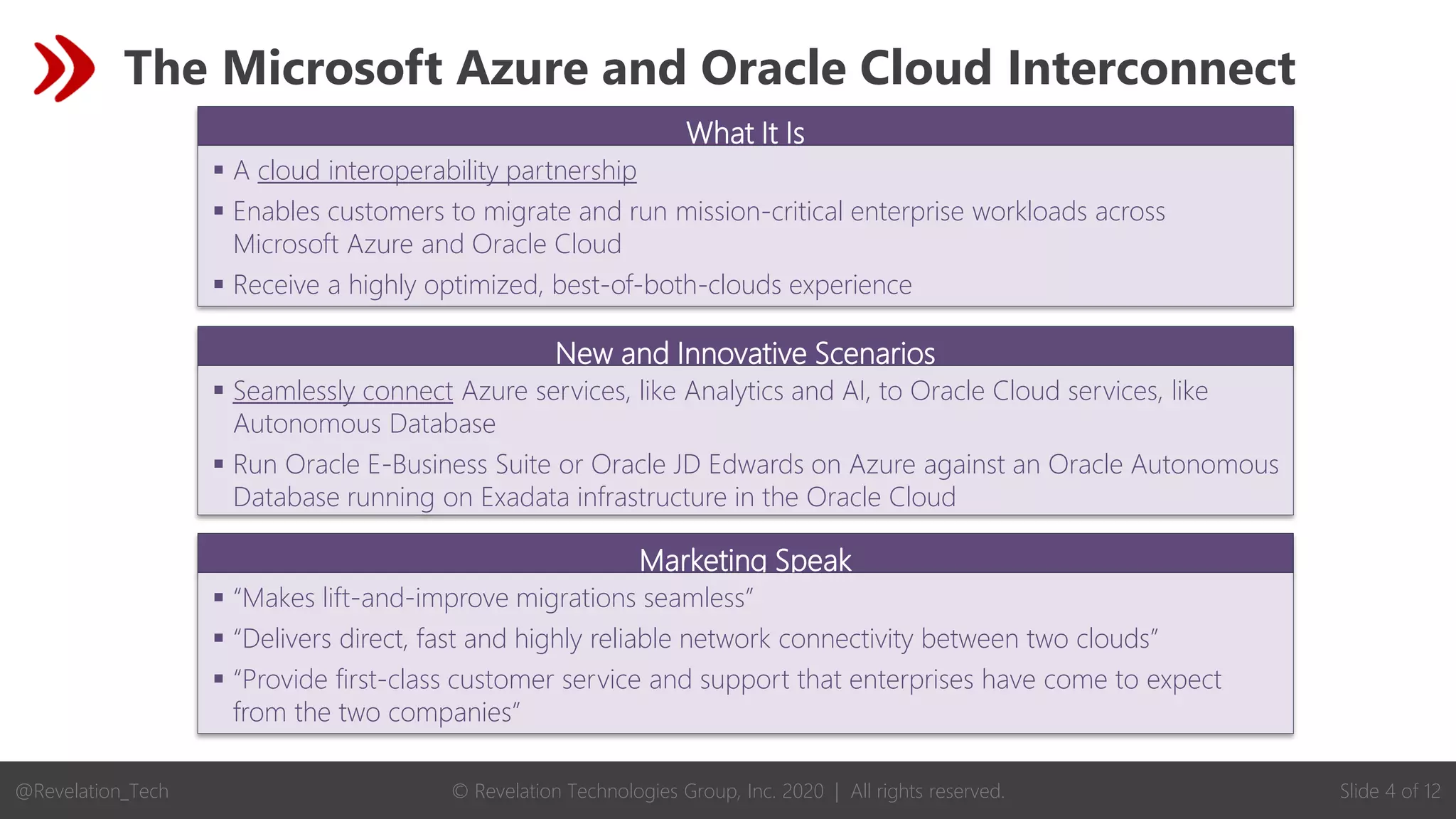 The Microsoft Azure And Oracle Cloud Interconnect Everything You Need