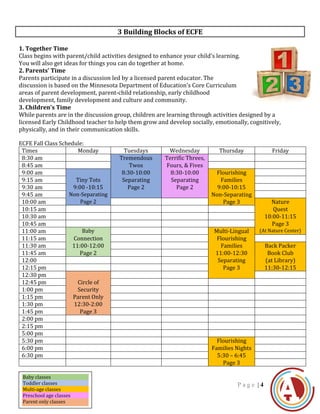 Austin ECFE Winter 2020 Brochure | PDF