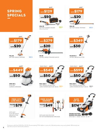 Stihl Spring Catalogue 2020 | PDF