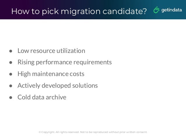 Strategies for on premise to Google Cloud migration - Mateusz Pytel ...