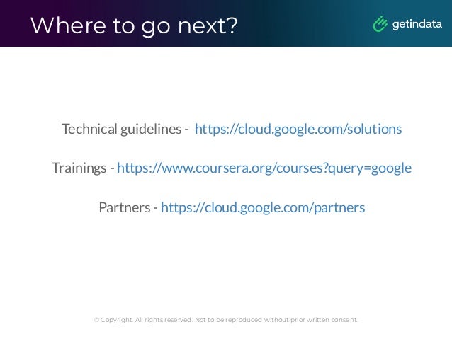 Strategies for on premise to Google Cloud migration - Mateusz Pytel ...