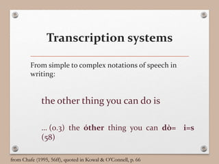 Tips on Transcribing Qualitative Interviews | PPTX