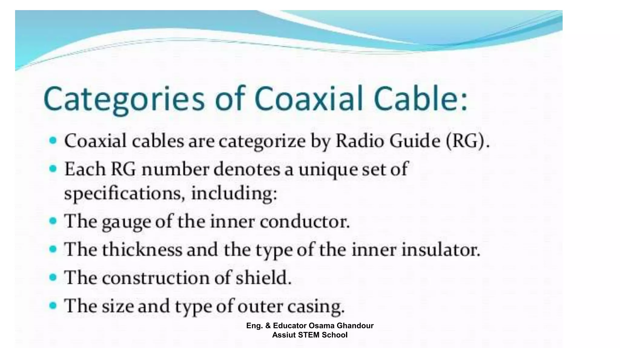 2020 types of network cabels | PPT
