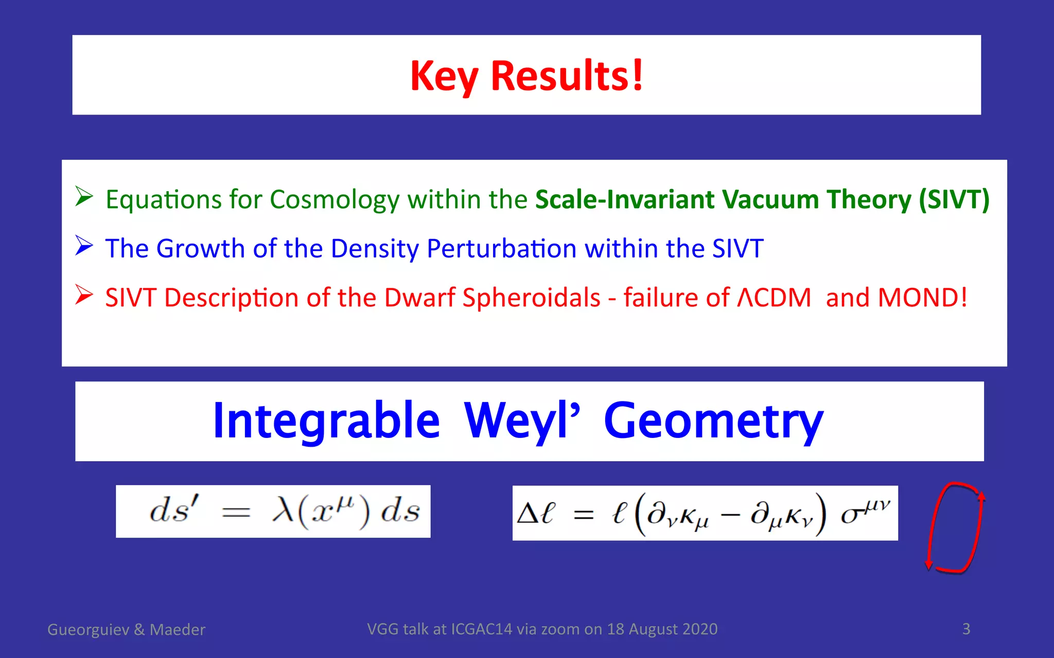 The Scale Invariant Vacuum Theory as viable Cosmology Model | PPT