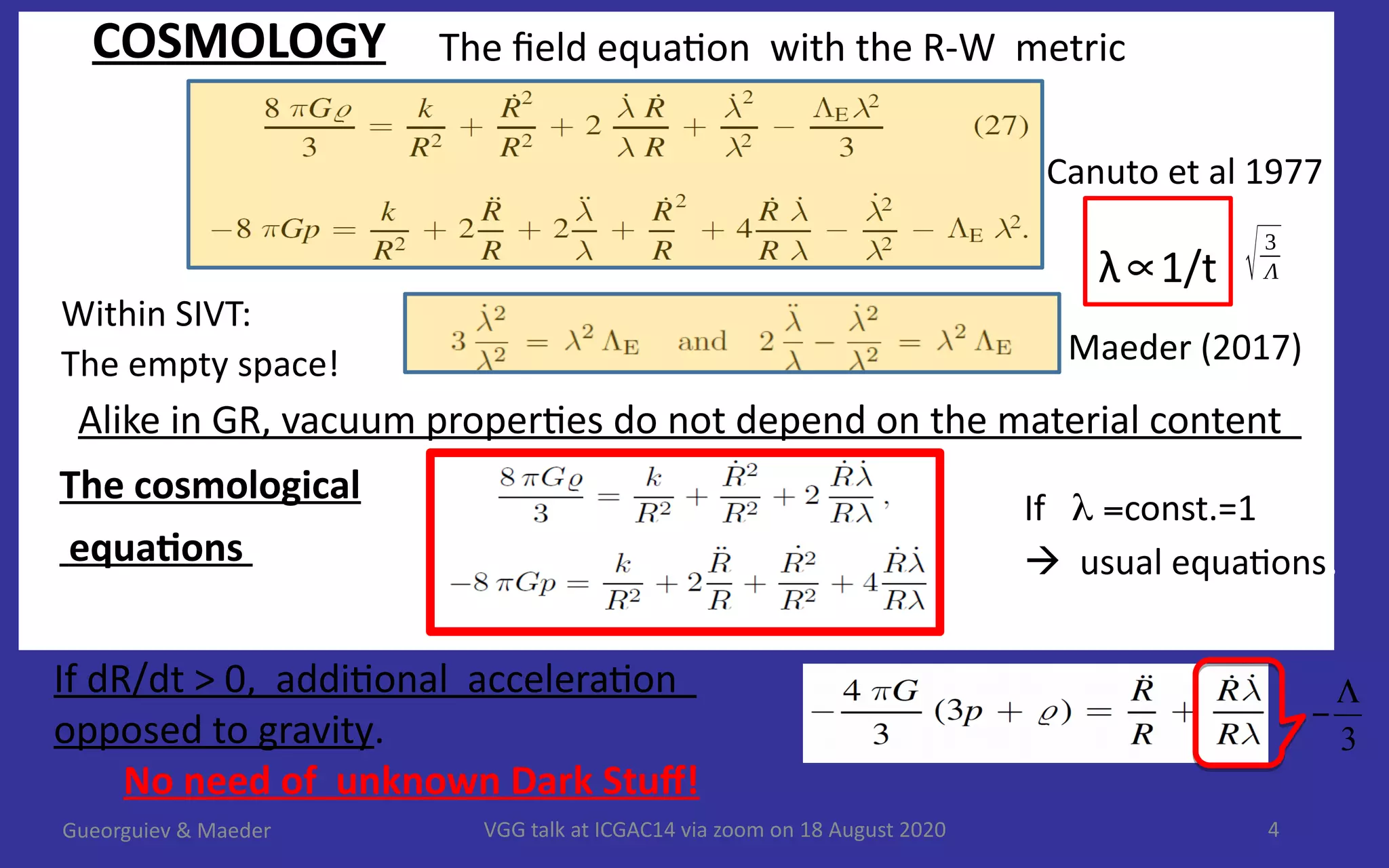 The Scale Invariant Vacuum Theory as viable Cosmology Model | PPT