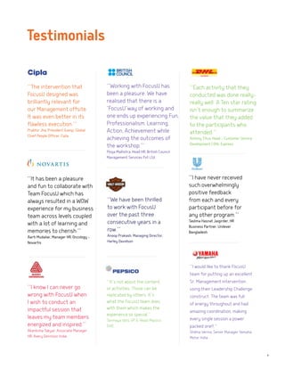 FocusU Virtual energizers brochure | PDF