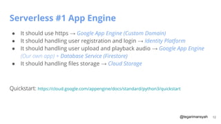 Walkthrough google cloud platform | PPT