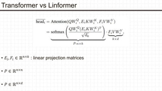 2021 01-02-linformer | PPT