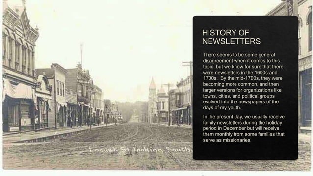 What is a newsletter and why should you start one? | PPT