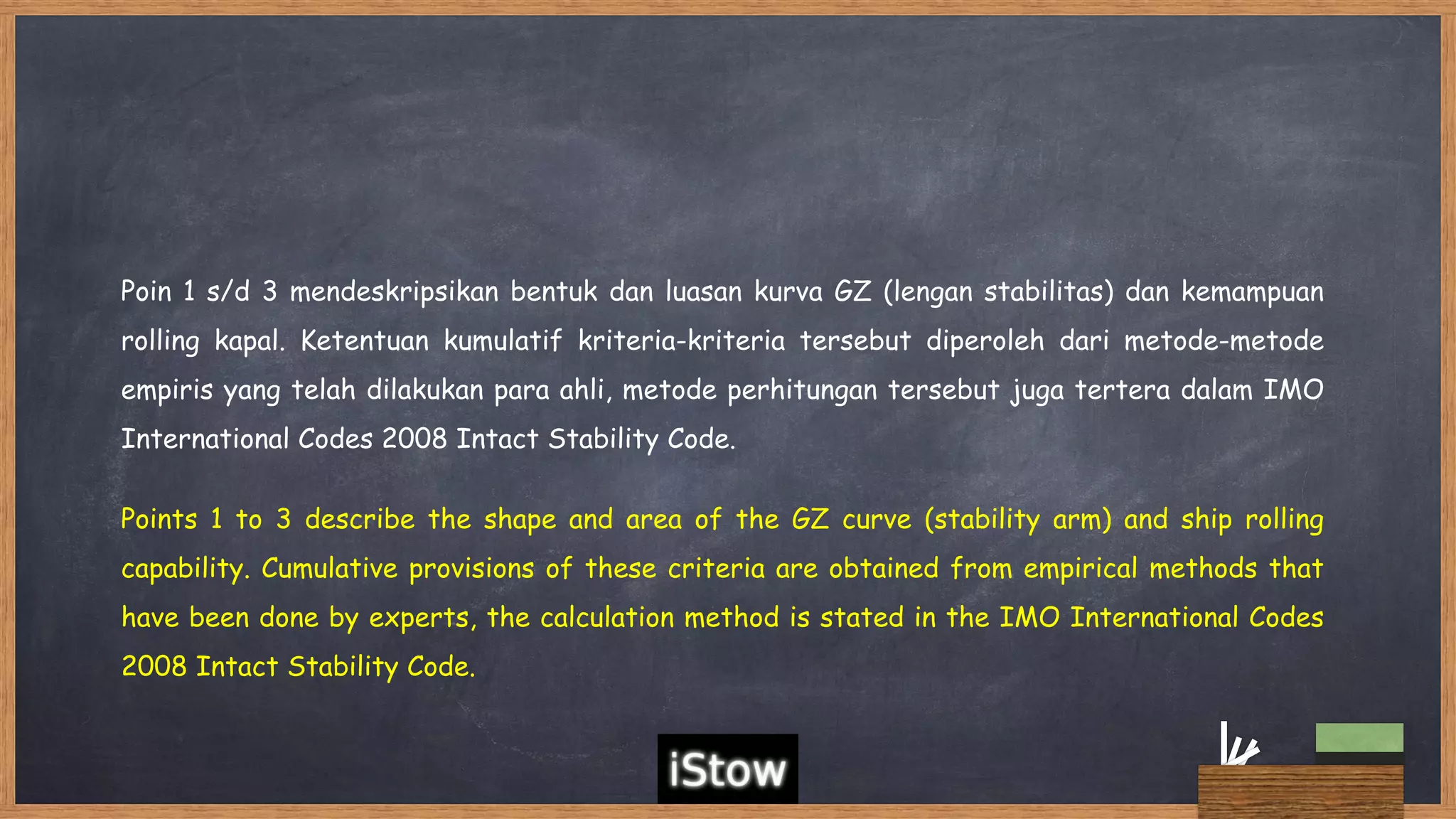 IMO Criteria on Ship Stability | PDF