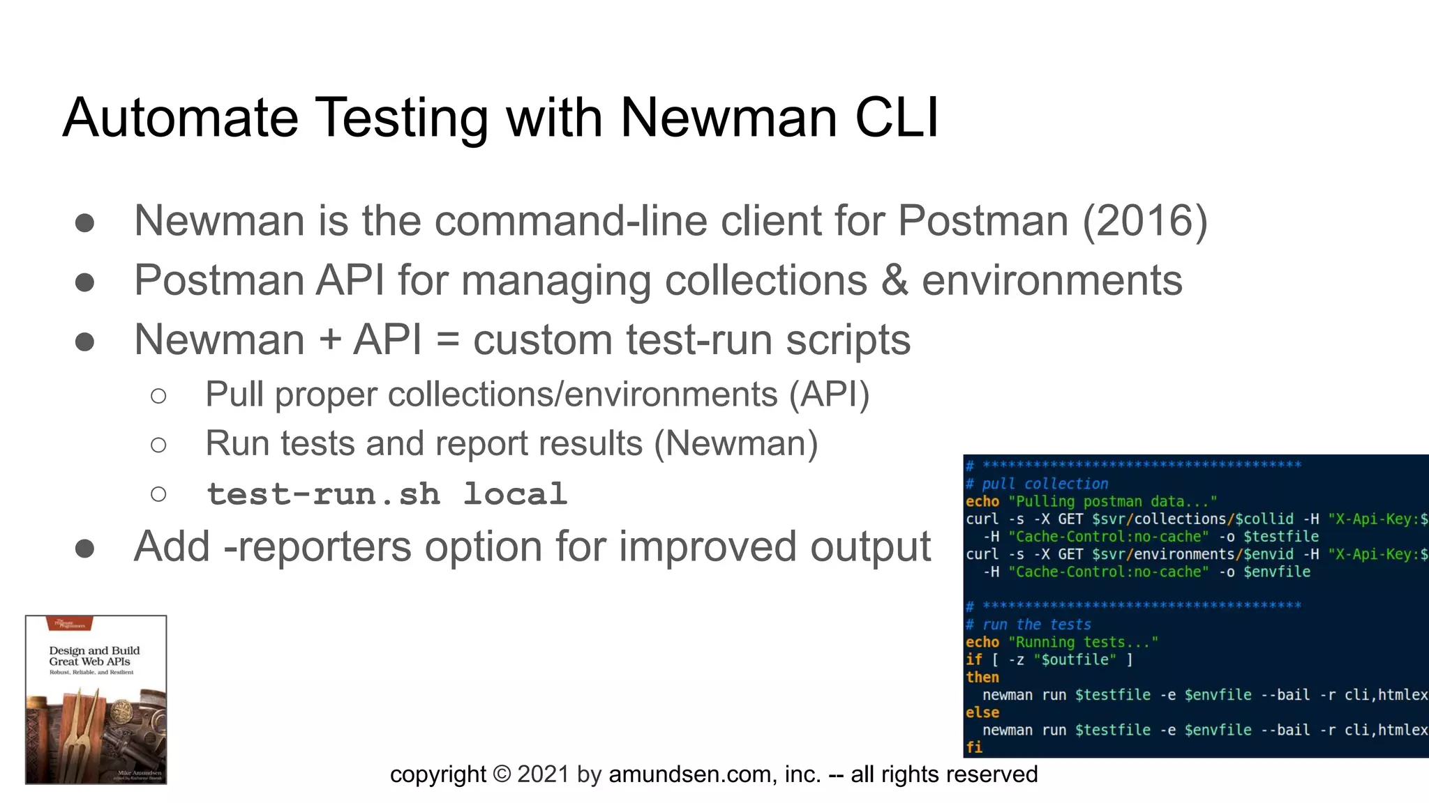 Testing Your APIs: Postman, Newman, and Beyond | PPT