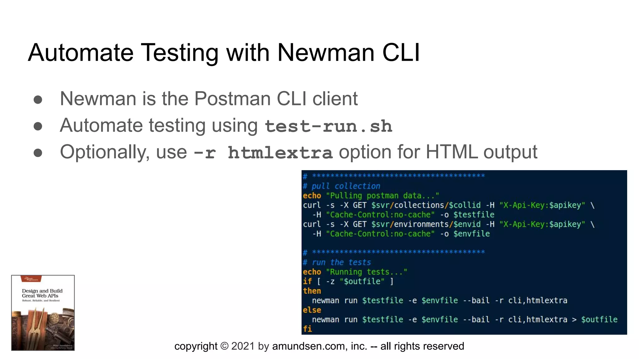 Testing Your APIs: Postman, Newman, and Beyond | PPT
