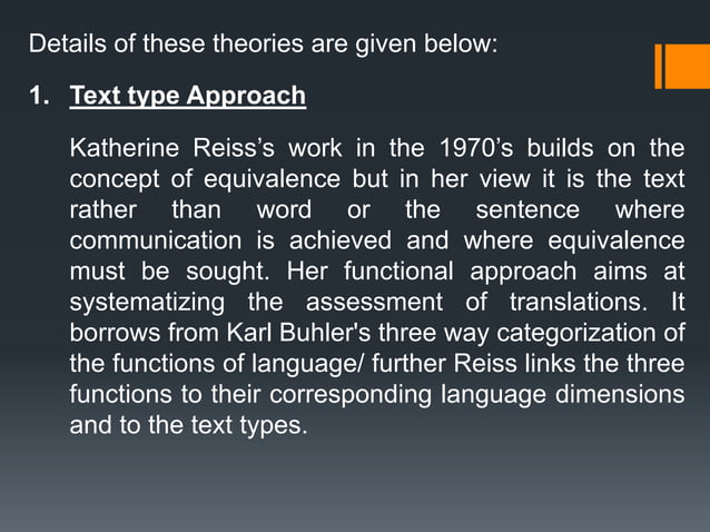 Functional Theories of Translation | PPTX
