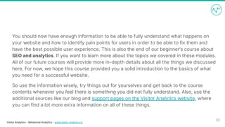 Visitor Analytics - Behavioral Analytics | PPT