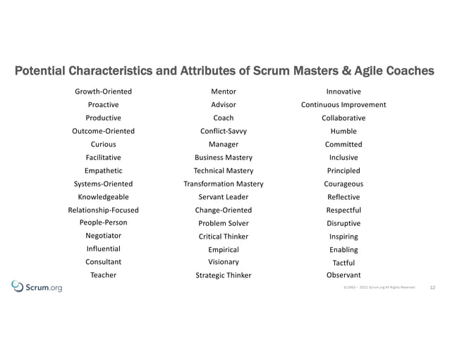 Leslie Morse: Agile Twinning: Scrum Masters & Agile Coaches | PPT
