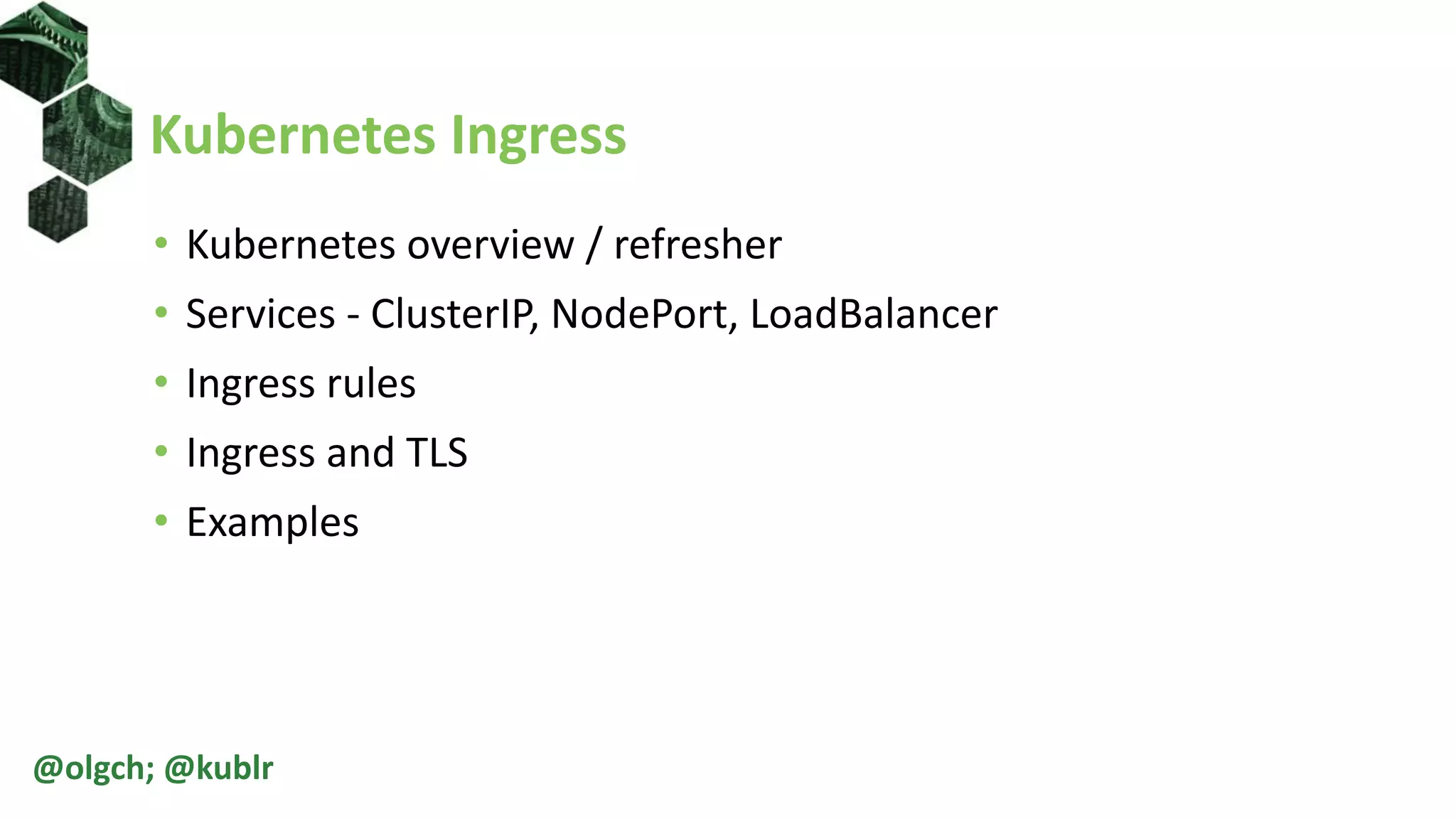 Kubernetes Ingress 101 | PDF