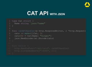 DevOpsCon 2021: Go Web Development 101 | PPT