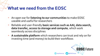 Science Clusters and EOSC | PDF