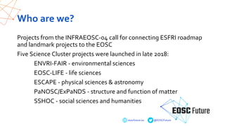 Science Clusters and EOSC | PDF