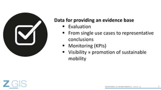 Data for Sustainable Mobility | PPT