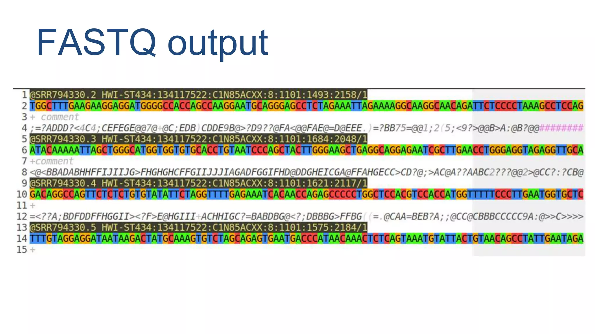 fastp: the FASTQ pre-processor | PPTX