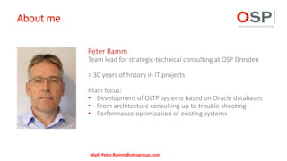 Oracle-DB: Performance Analysis with Panorama | PPTX