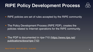 RIPE Policy Development Process | PPT