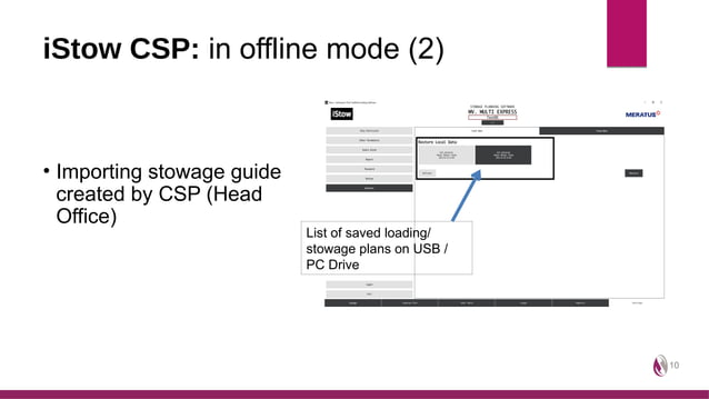 iStow CSP-Central Stowage Planner | PDF