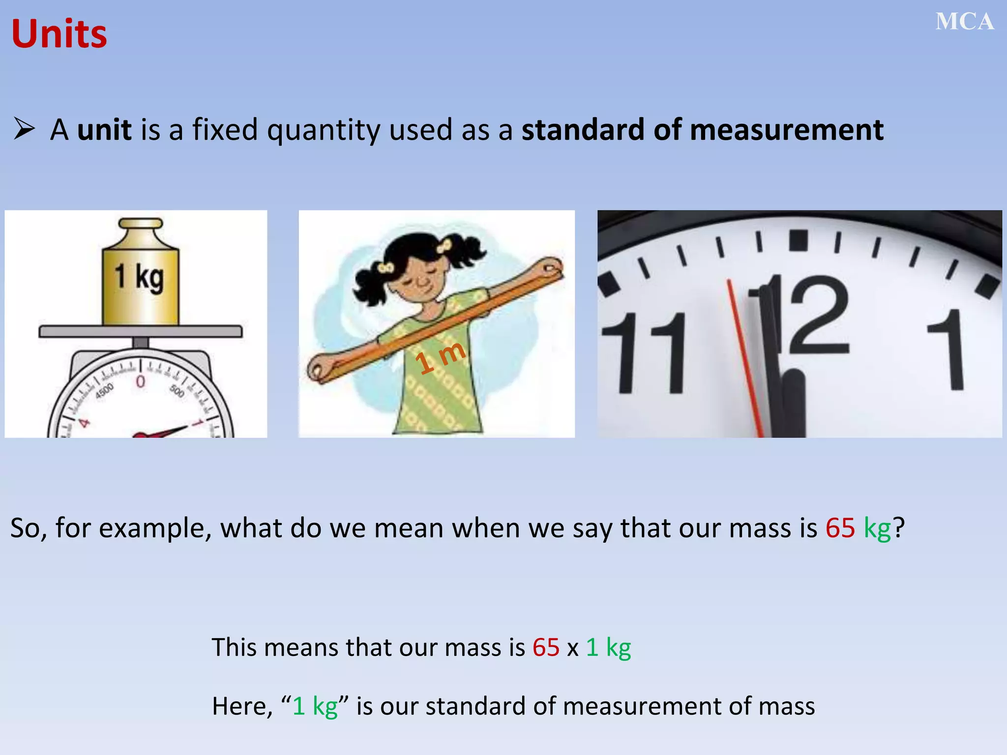 Quantities, Units, Order of Magnitude, Estimations.pptx