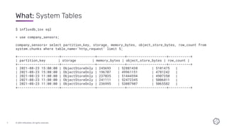 Observability of InfluxDB IOx: Tracing, Metrics and System Tables | PPT
