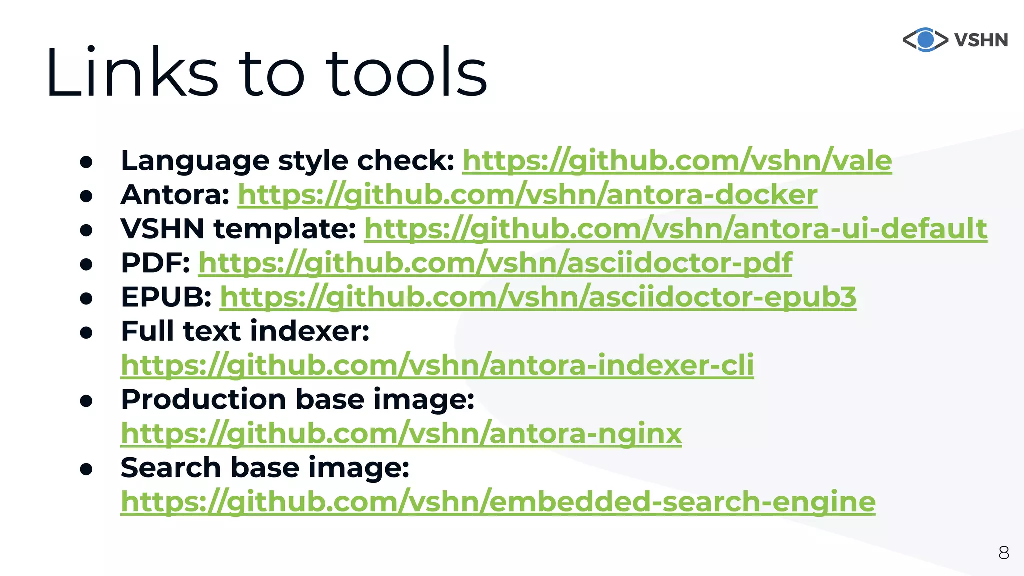 The printing press of 2021 - using GitLab to publish the VSHN Handbook | PPT