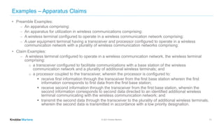 Strategic Considerations for Claim Drafting Electrical ...