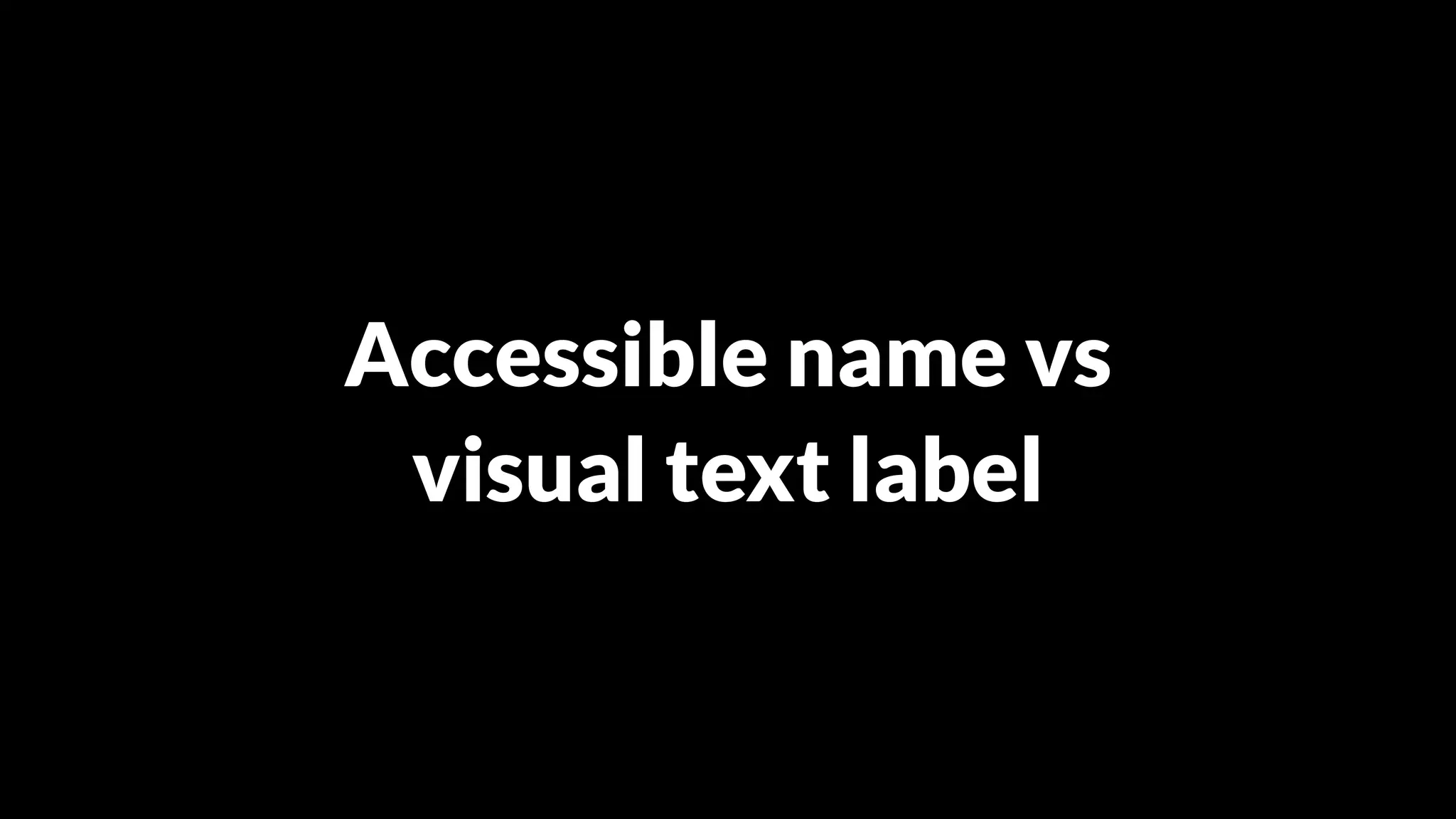 Accessible names & descriptions | PPT