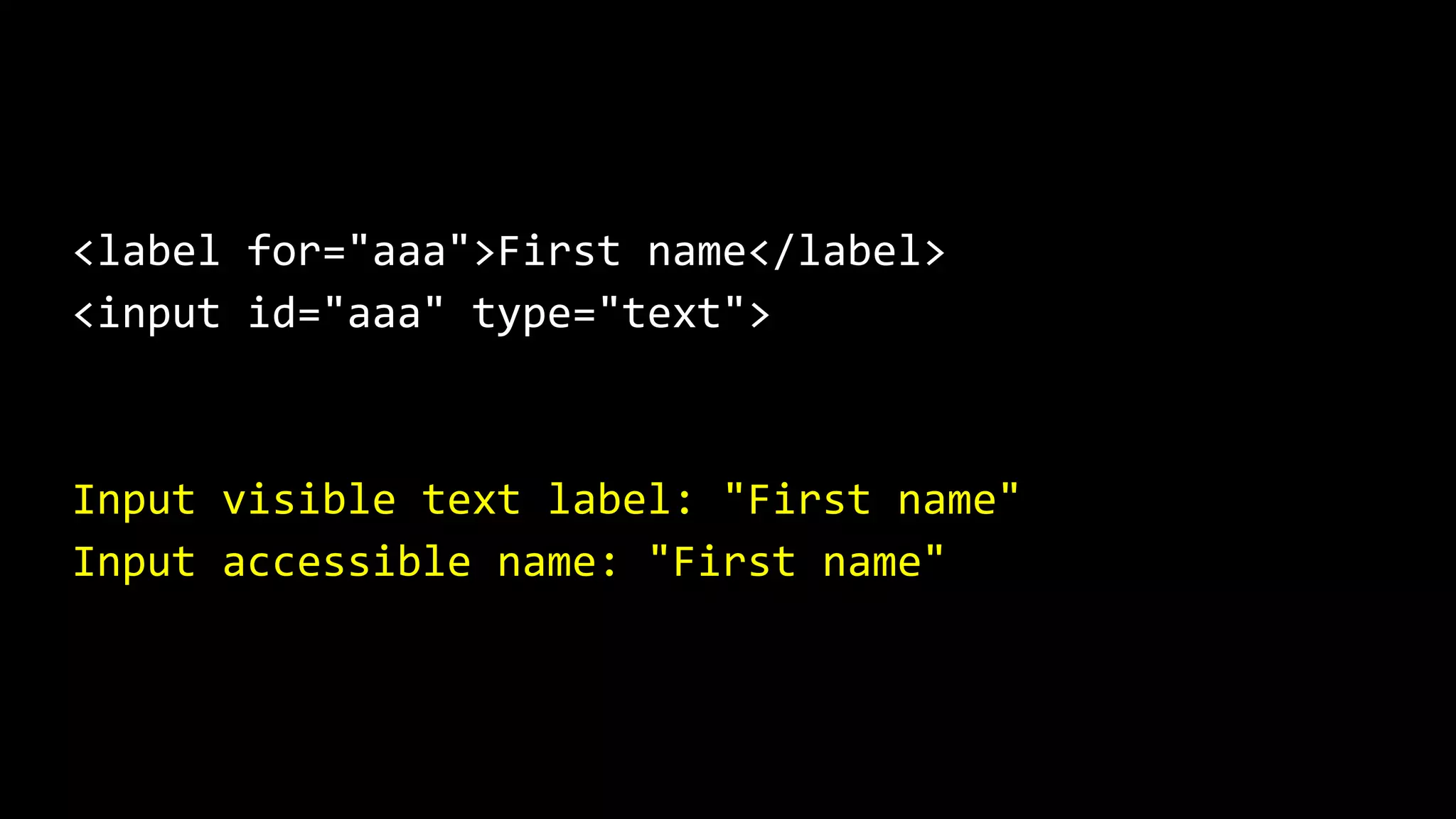 Accessible names & descriptions | PPT