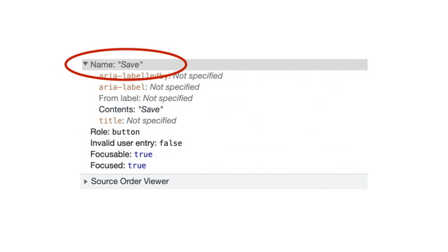 Accessible names & descriptions | PPT