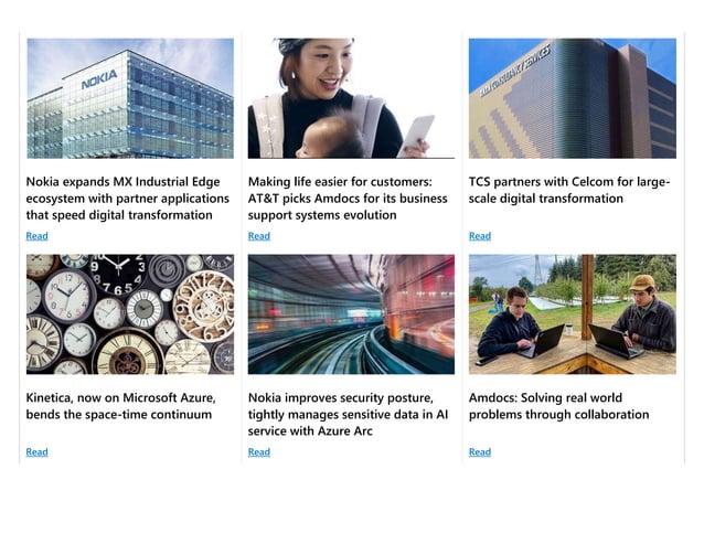 Microsoft Telecommunications Newsletter | November 2021 | PPT