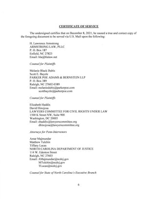 Notice of intervention. Leandro | PDF