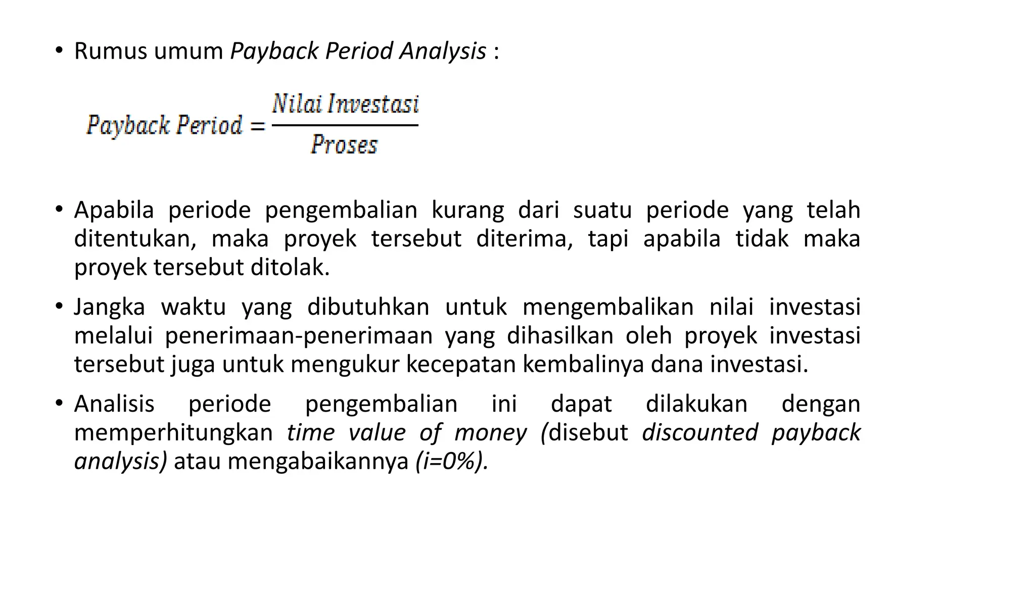 Payback Period Explained, With the Formula and How to Calculate It | PPT