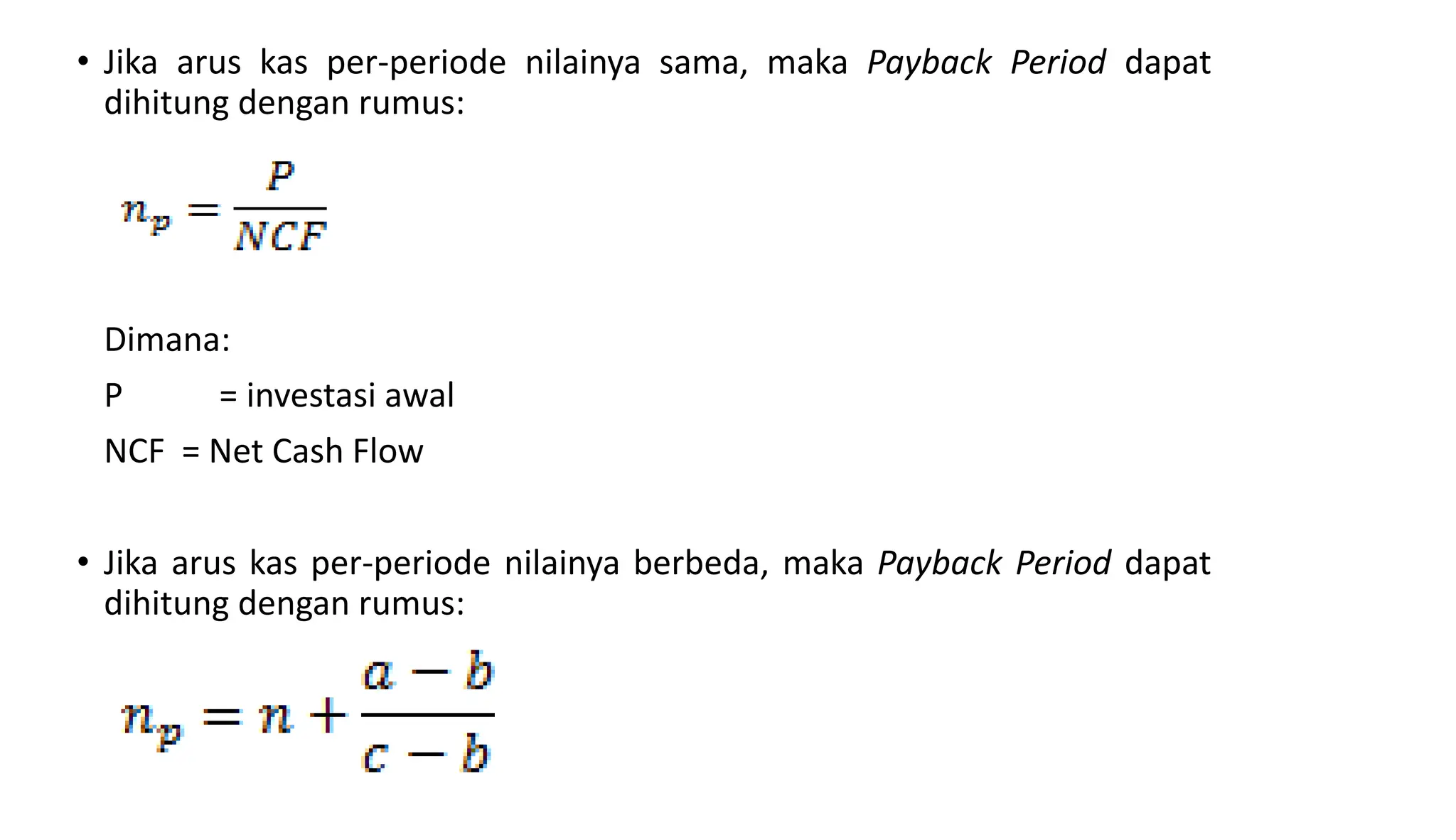 Payback Period Explained, With the Formula and How to Calculate It | PPT