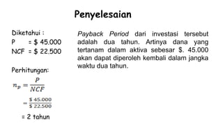 Payback Period Explained, With the Formula and How to Calculate It | PPT