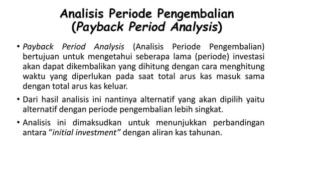 Payback Period Explained, With the Formula and How to Calculate It | PPT